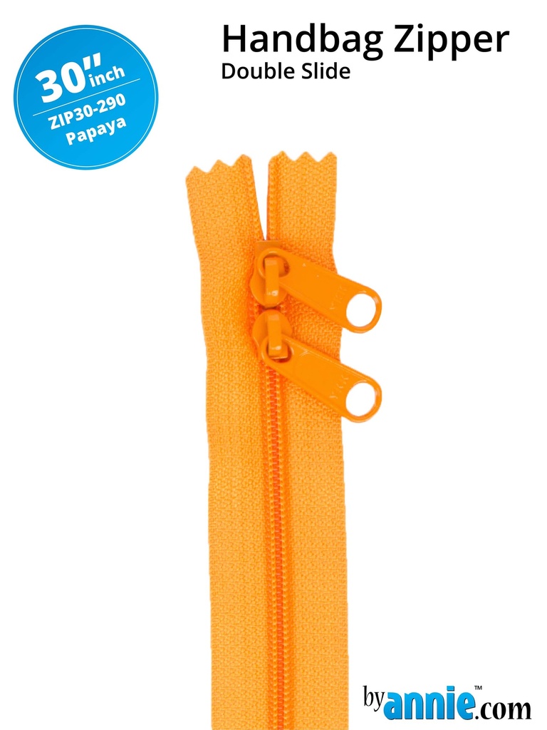 30 Handbag Zippers Double slide