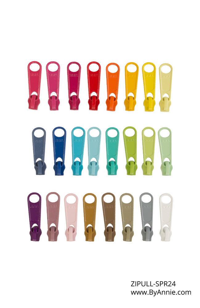 Zipper Pull Set - Spring | ByAnnie.com