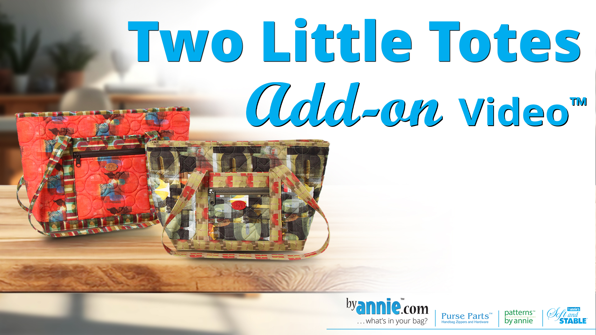 Two Little Totes Add-on Video | ByAnnie.com